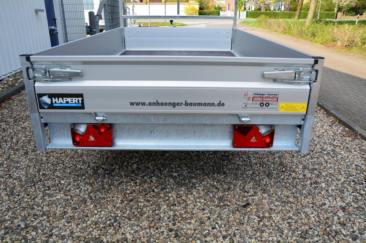 HAPERT Anhänger Azure H-1 260x150x30cm 1350kg NFW Hochlader | Anhänger-Zentrum BAUMANN